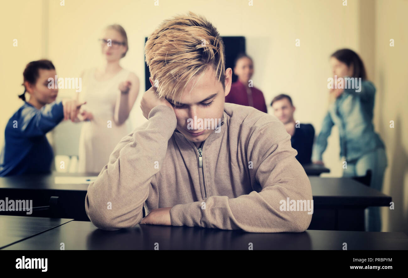 Shy boy girls hi-res stock photography and images - Alamy