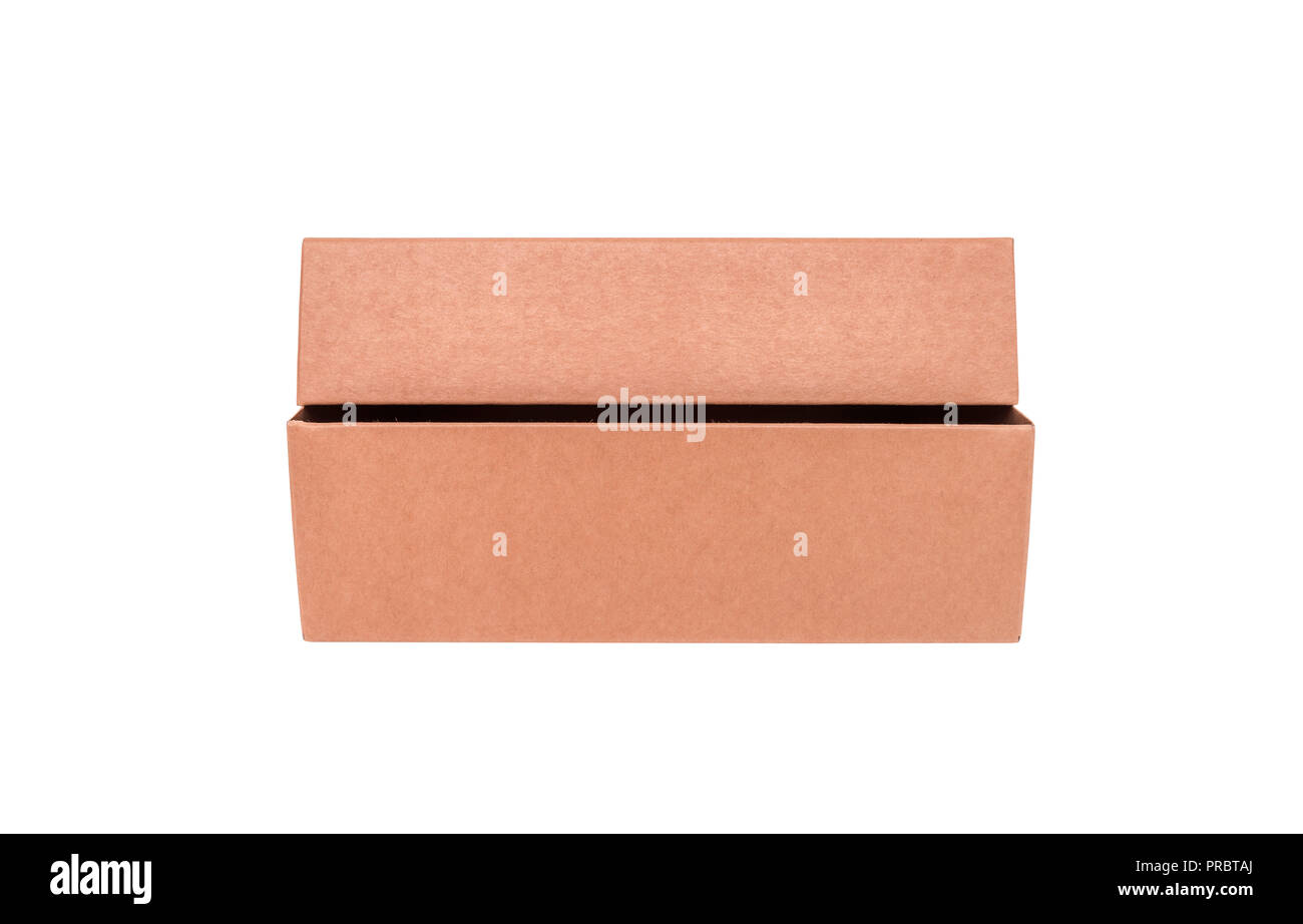 Cardboard box eco gift Cut Out Stock Images & Pictures - Alamy