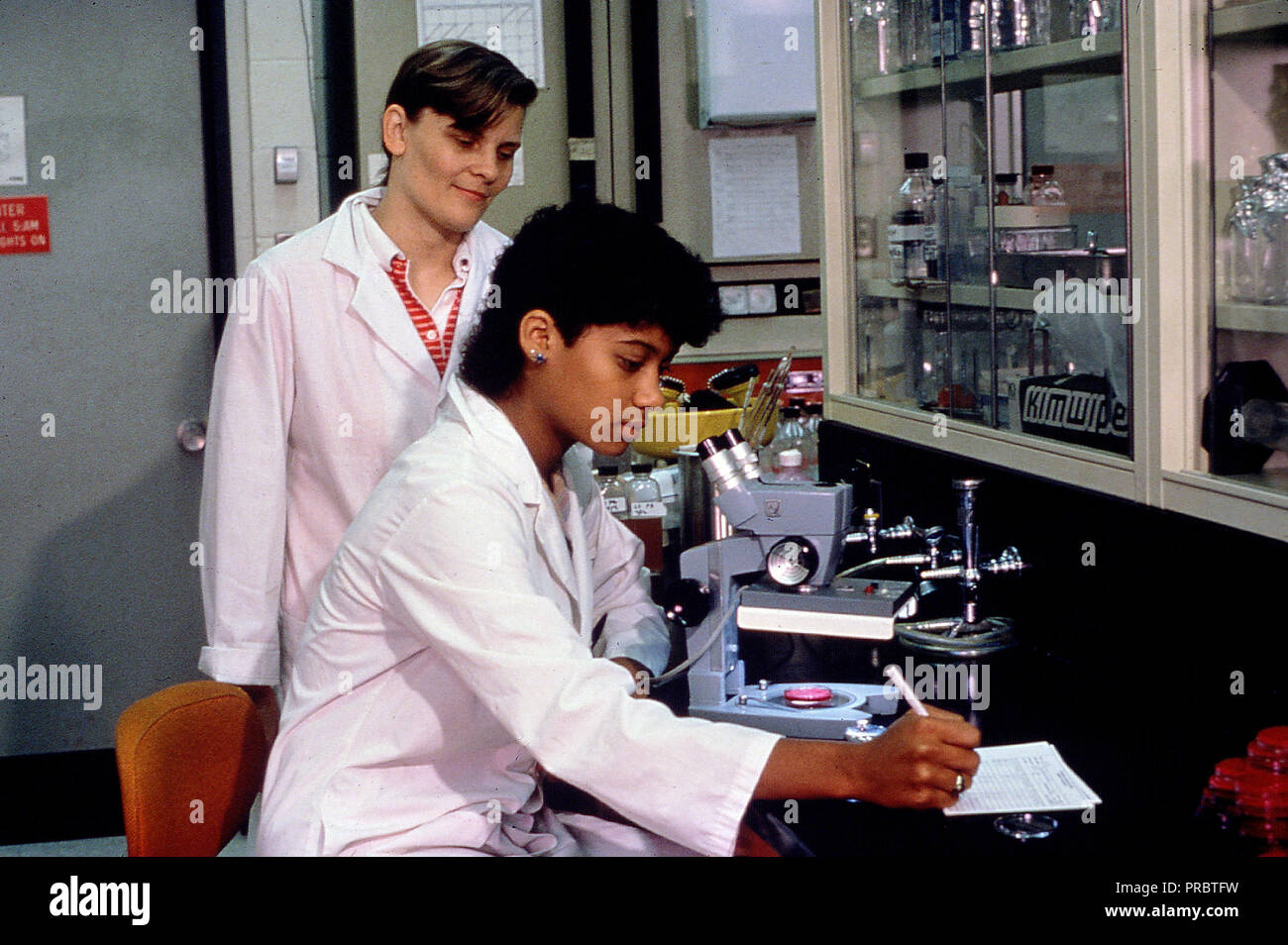 1990s laboratory hi-res stock photography and images - Alamy