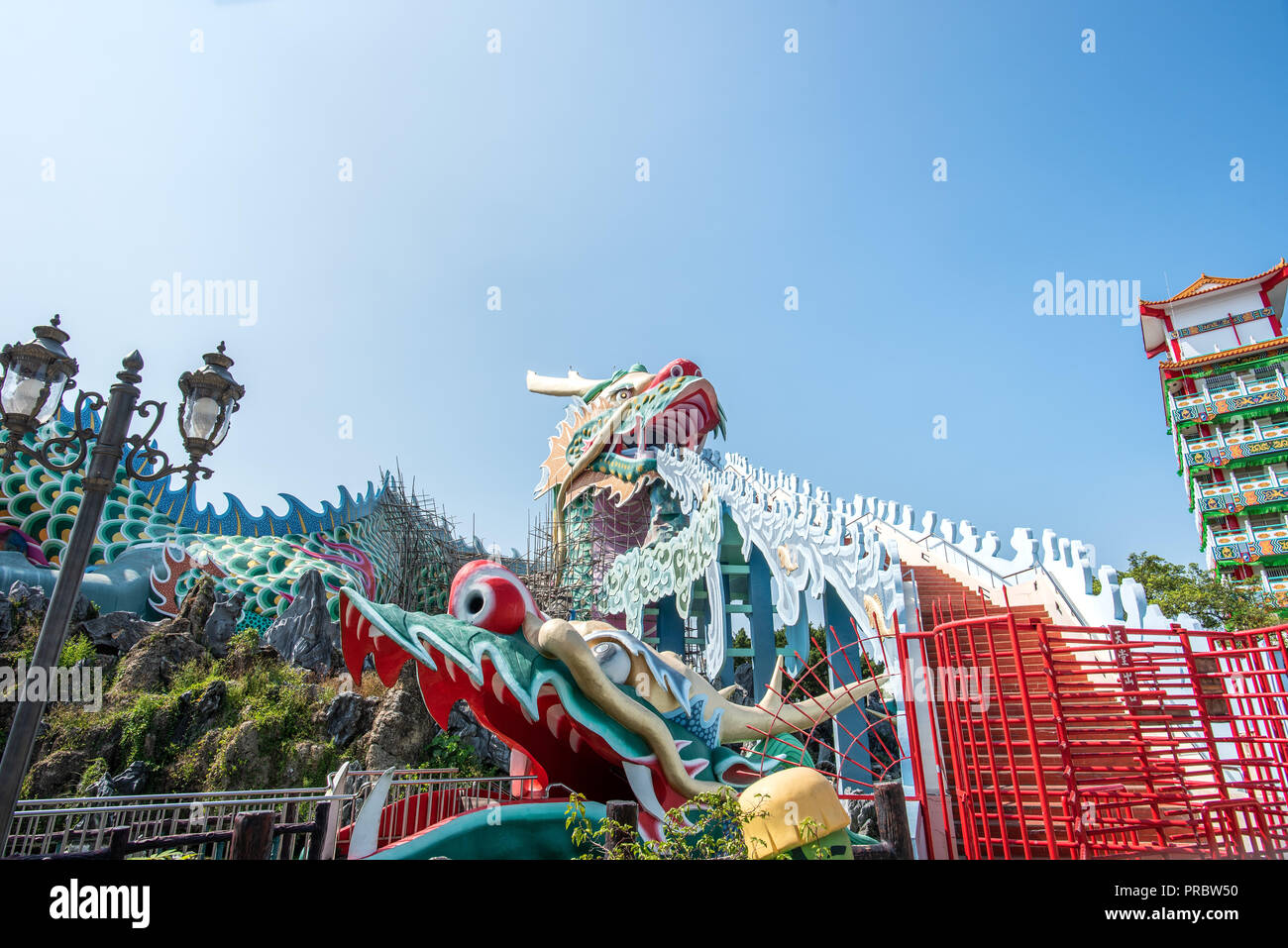 Tainan Madou, Taiwan - September 26, 2018: Madou Daitian Temple,The ...