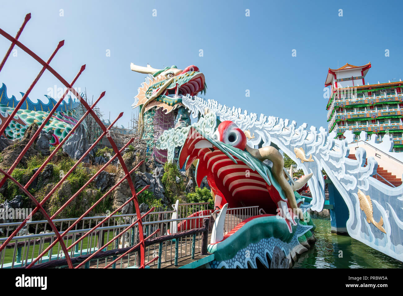 Tainan Madou, Taiwan - September 26, 2018: Madou Daitian Temple,The ...