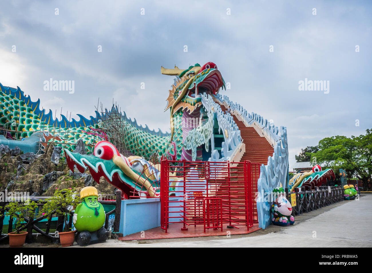 Tainan Madou, Taiwan - September 26, 2018: Madou Daitian Temple,The ...