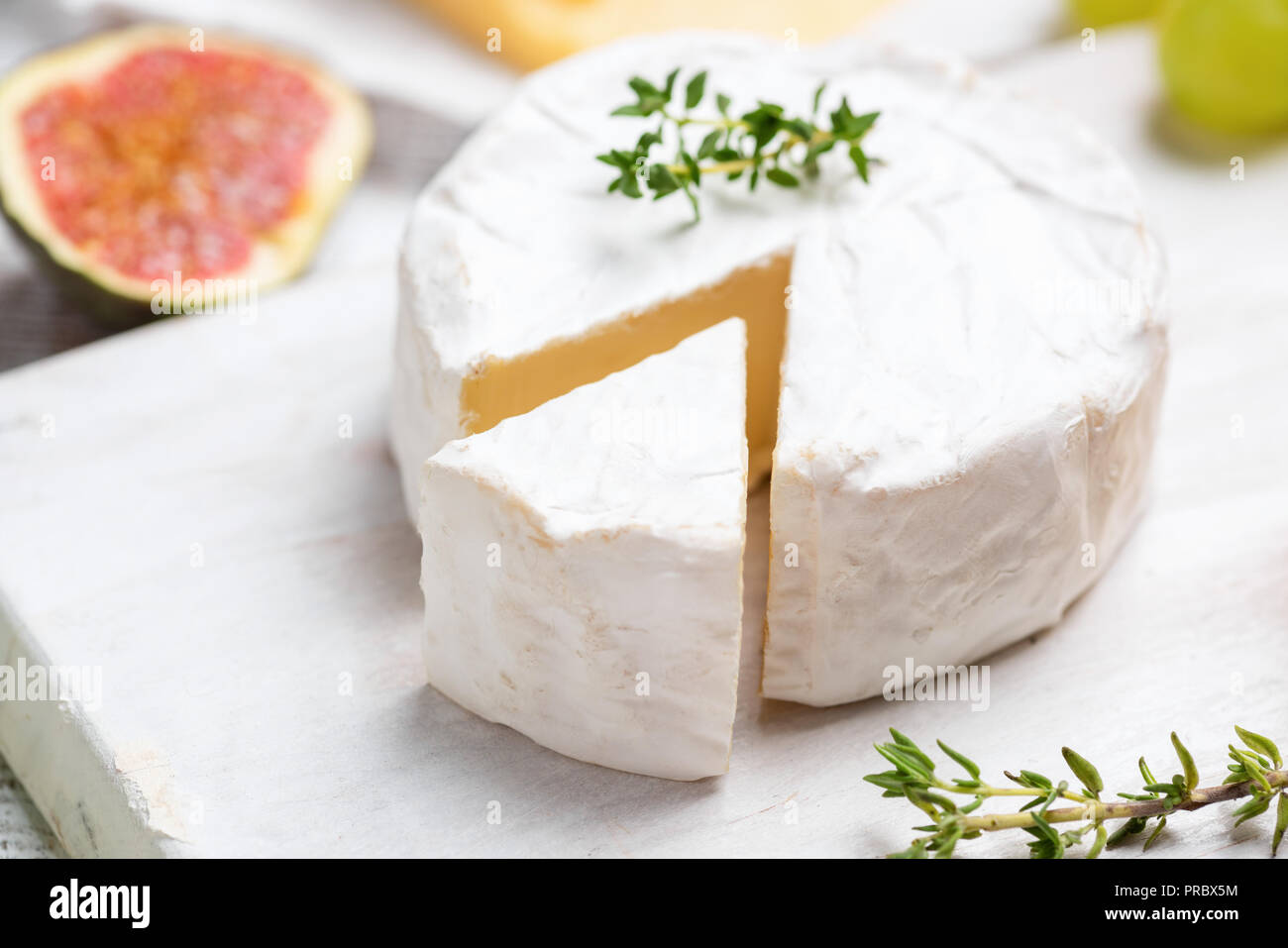 Whole camembert hi-res stock photography and images - Alamy