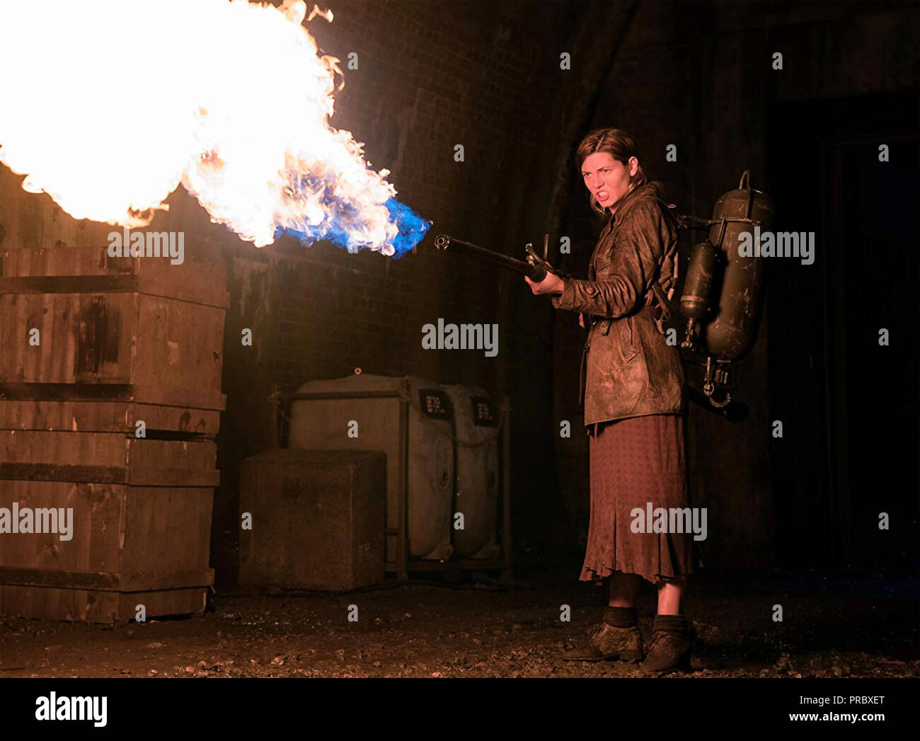 OVERLORD 2018 Paramount Pictures film with Mathilde Ollivier Stock ...