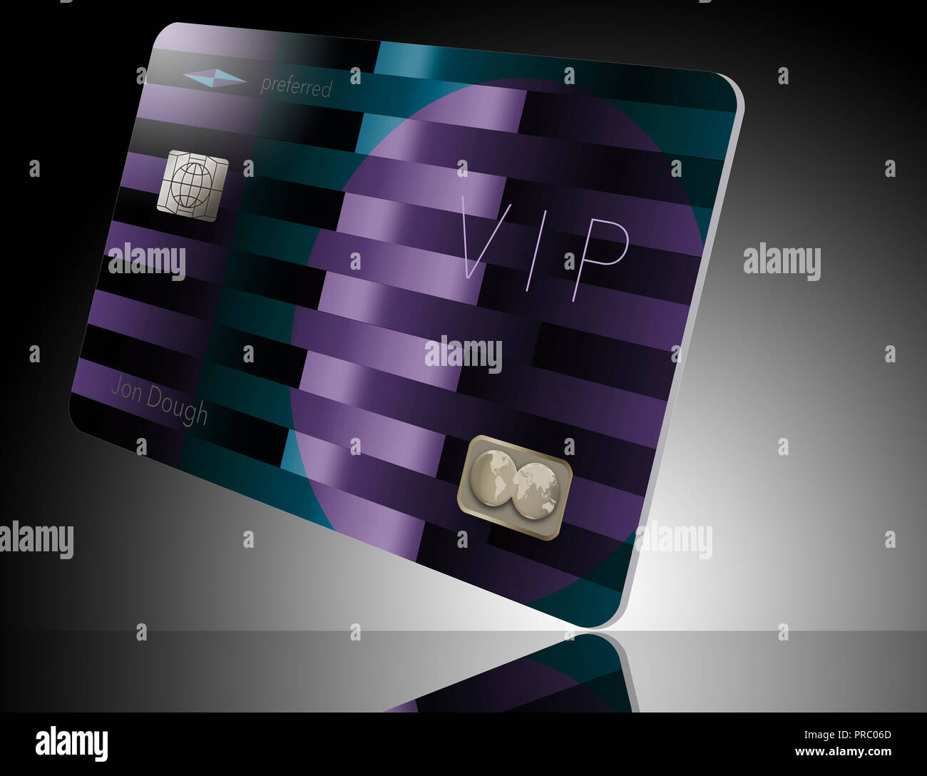 Here is a VIP or preferred customer credit card. It is a generic ...