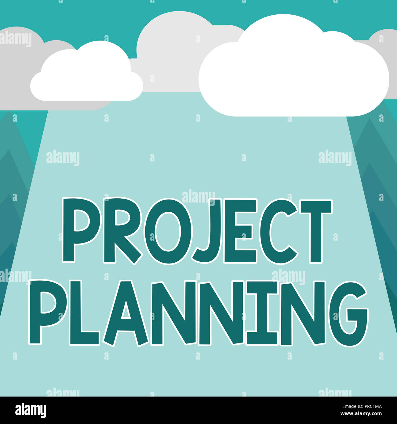 Conceptual hand writing showing Project Planning. Business photo ...