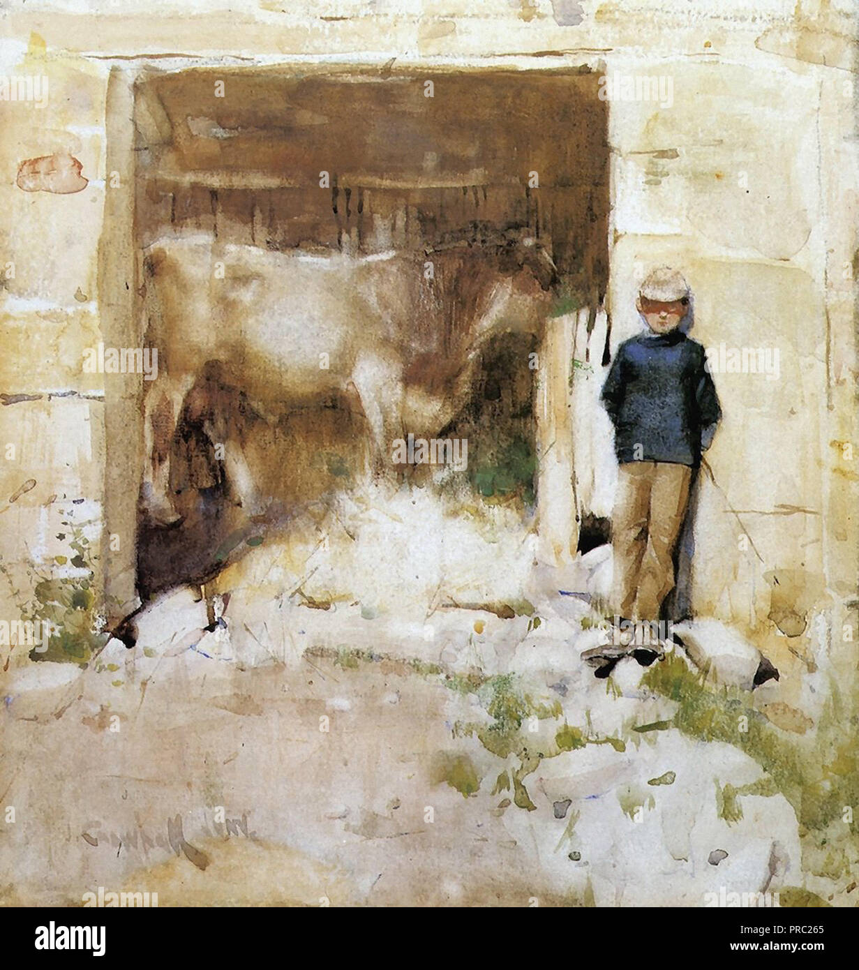 Joseph Crawhall High Resolution Stock Photography and Images - Alamy