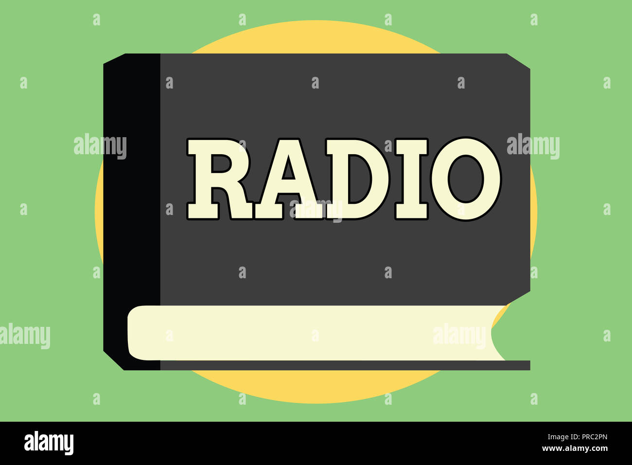 Handwriting text Radio. Concept meaning transmission reception ...