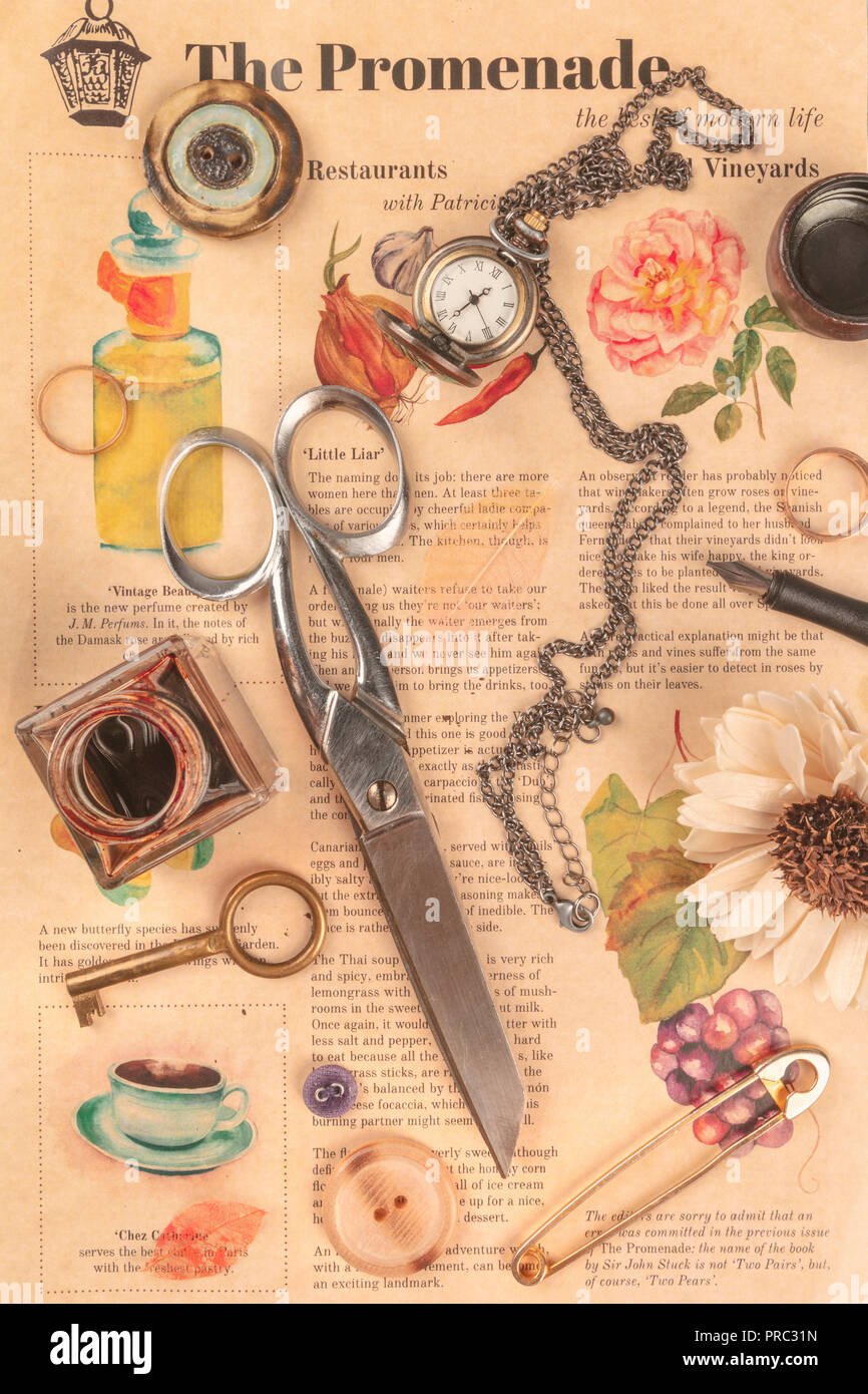 Vintage objects hi-res stock photography and images - Alamy