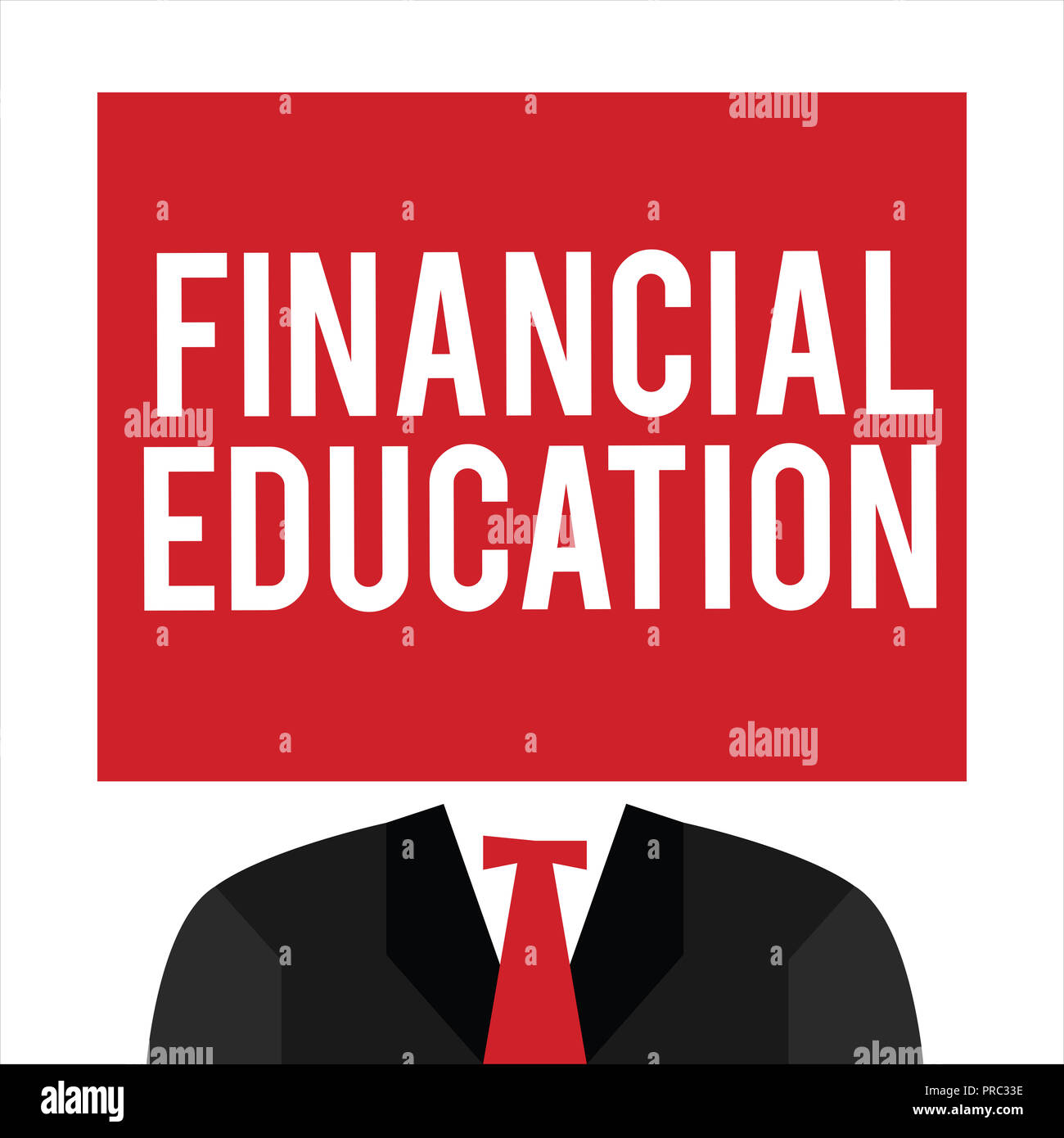 Handwriting text Financial Education. Concept meaning Understanding ...
