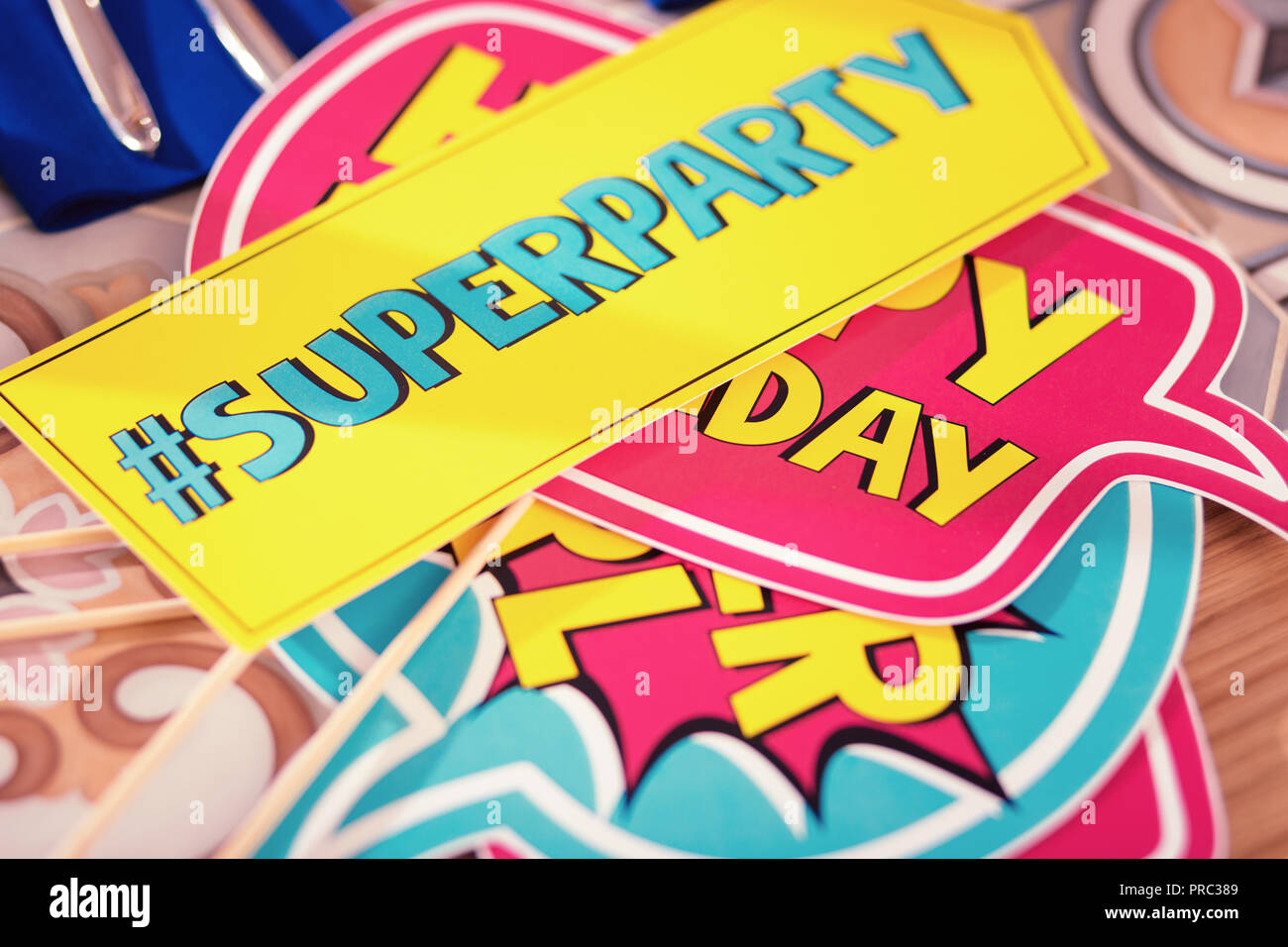 Bright signboard close up hi-res stock photography and images - Alamy