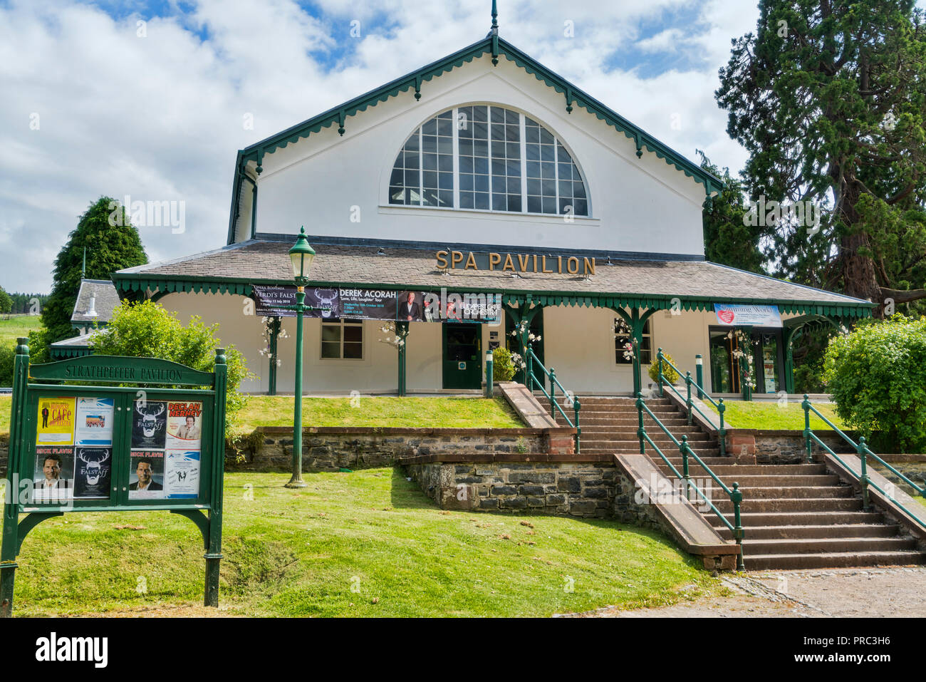 Strathpeffer, Spa Pavilion, Ross and Cromarty, Highland, Scotland, UK Stock Photo - Alamy