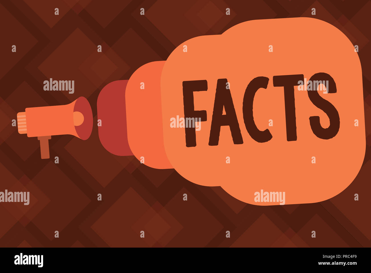 Conceptual hand writing showing Facts. Business photo text information ...