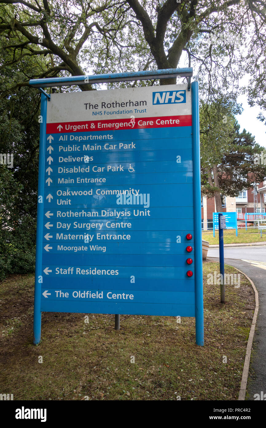 Hospital departments signs hi-res stock photography and images - Alamy