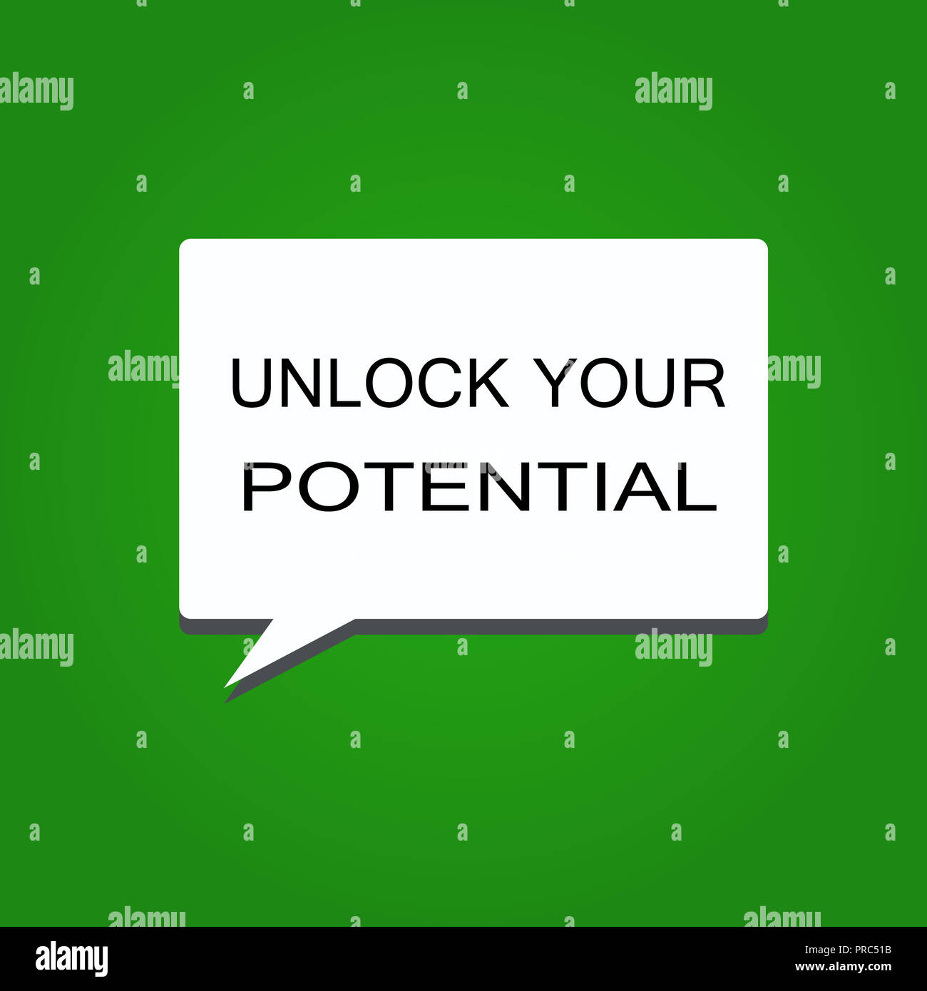 Writing note showing Unlock Your Potential question. Business photo ...