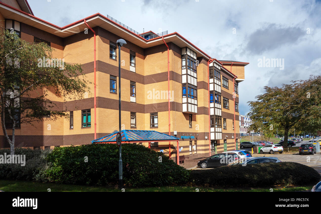 The Moorgate Wing at Rotherham Hospital NHS Trust Hospital Stock Photo ...