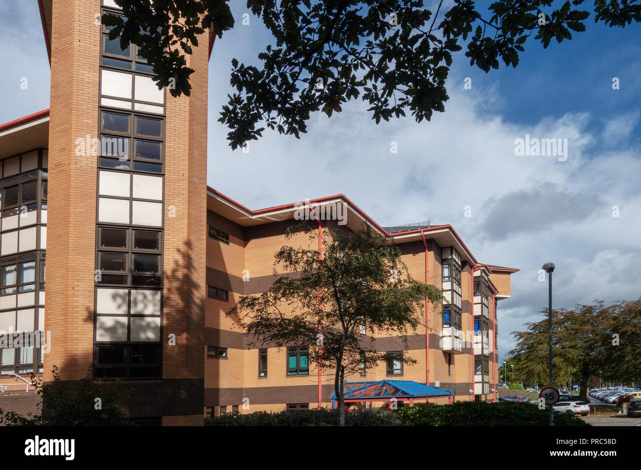 The Moorgate Wing at Rotherham Hospital NHS Trust Hospital Stock Photo ...