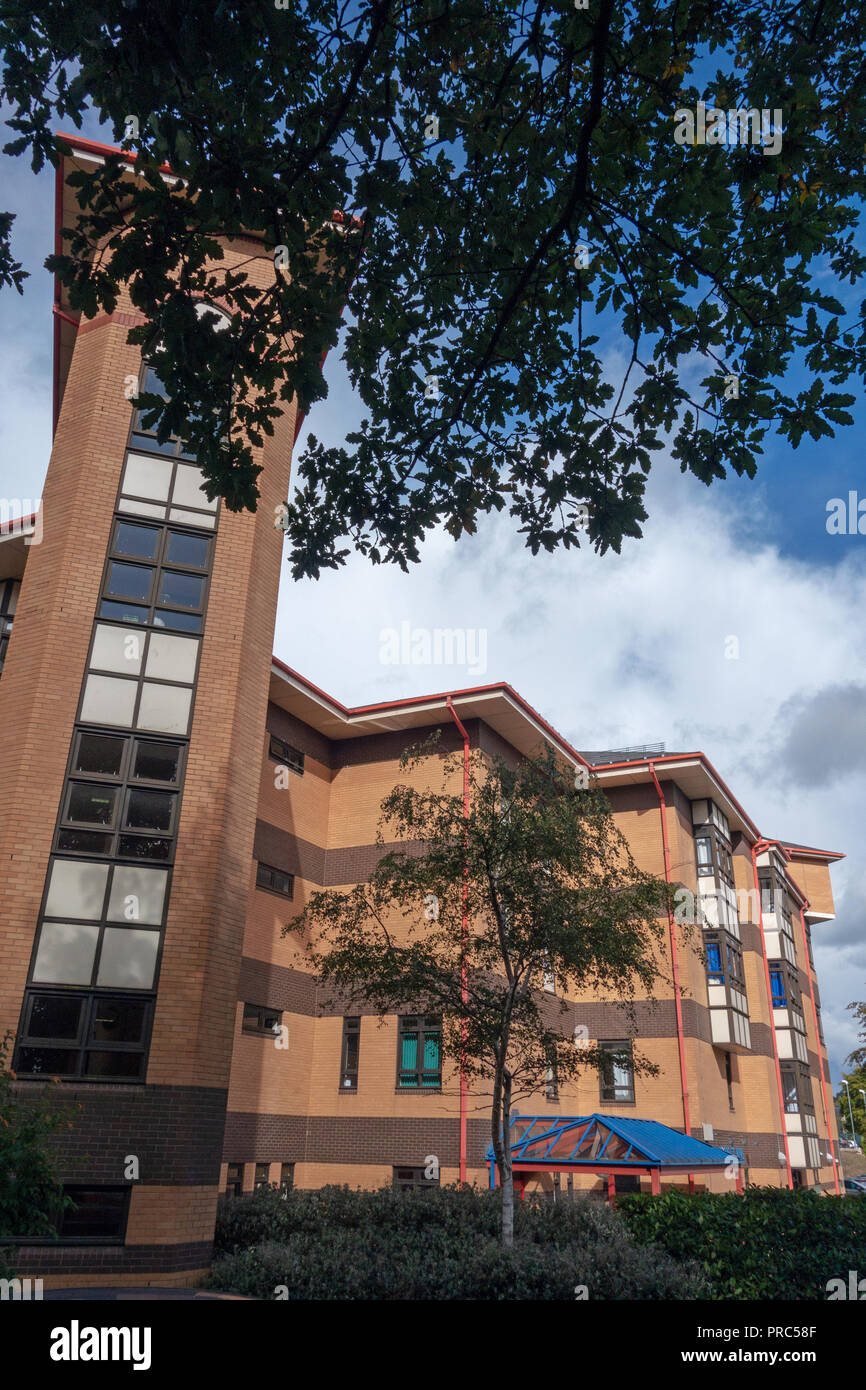 The Moorgate Wing at Rotherham Hospital NHS Trust Hospital Stock Photo ...