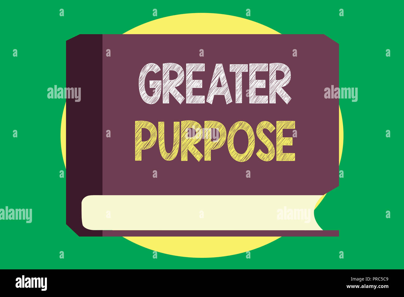 Handwriting text writing Greater Purpose. Concept meaning Extend in ...