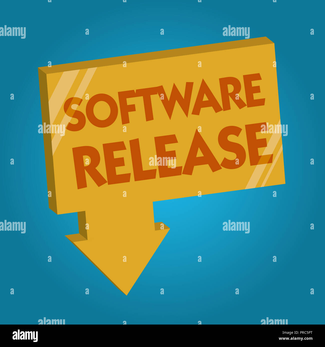 Word writing text Software Release. Business concept for sum of stages ...