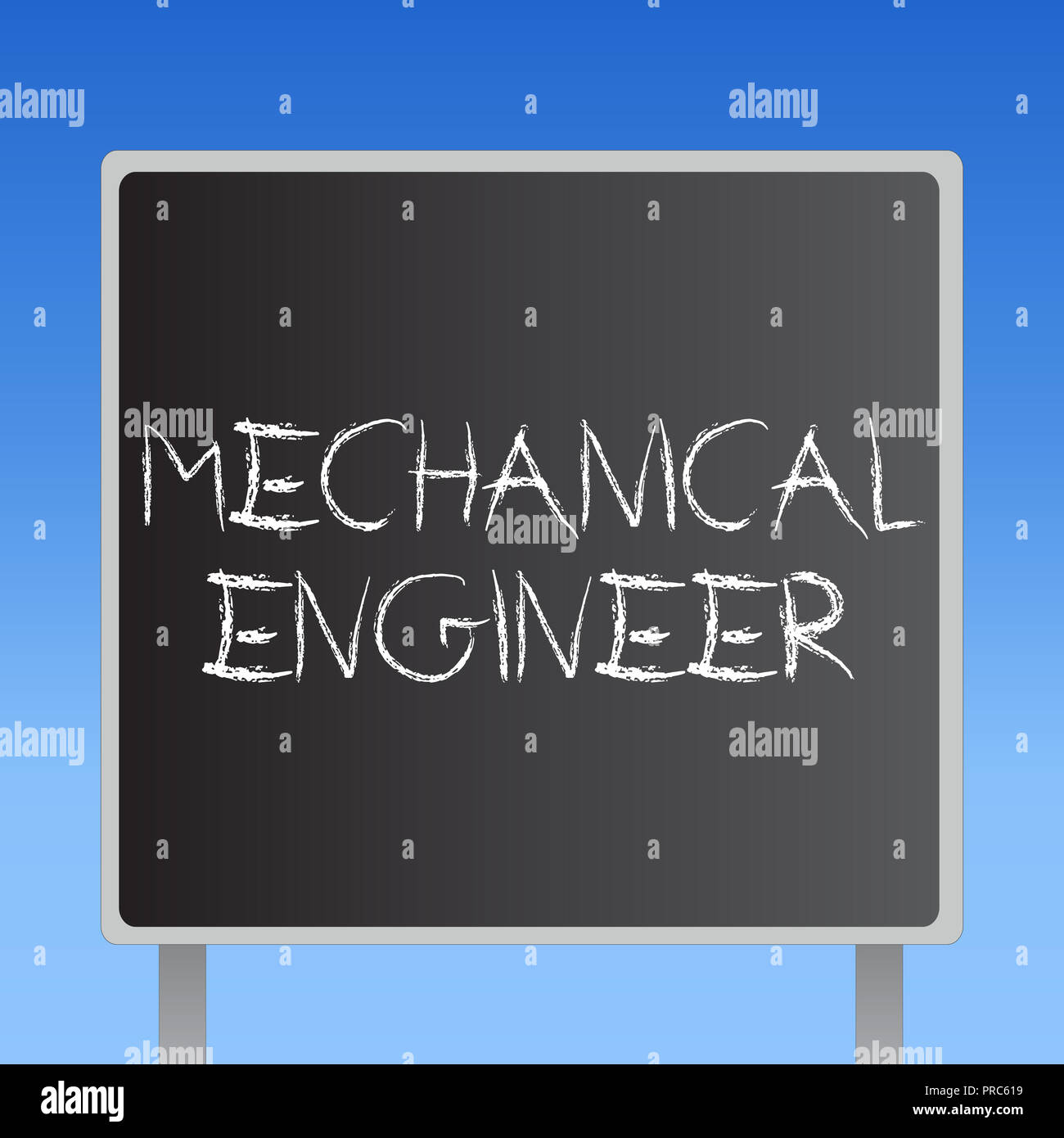 Handwriting text Mechanical Engineer. Concept meaning Applied ...