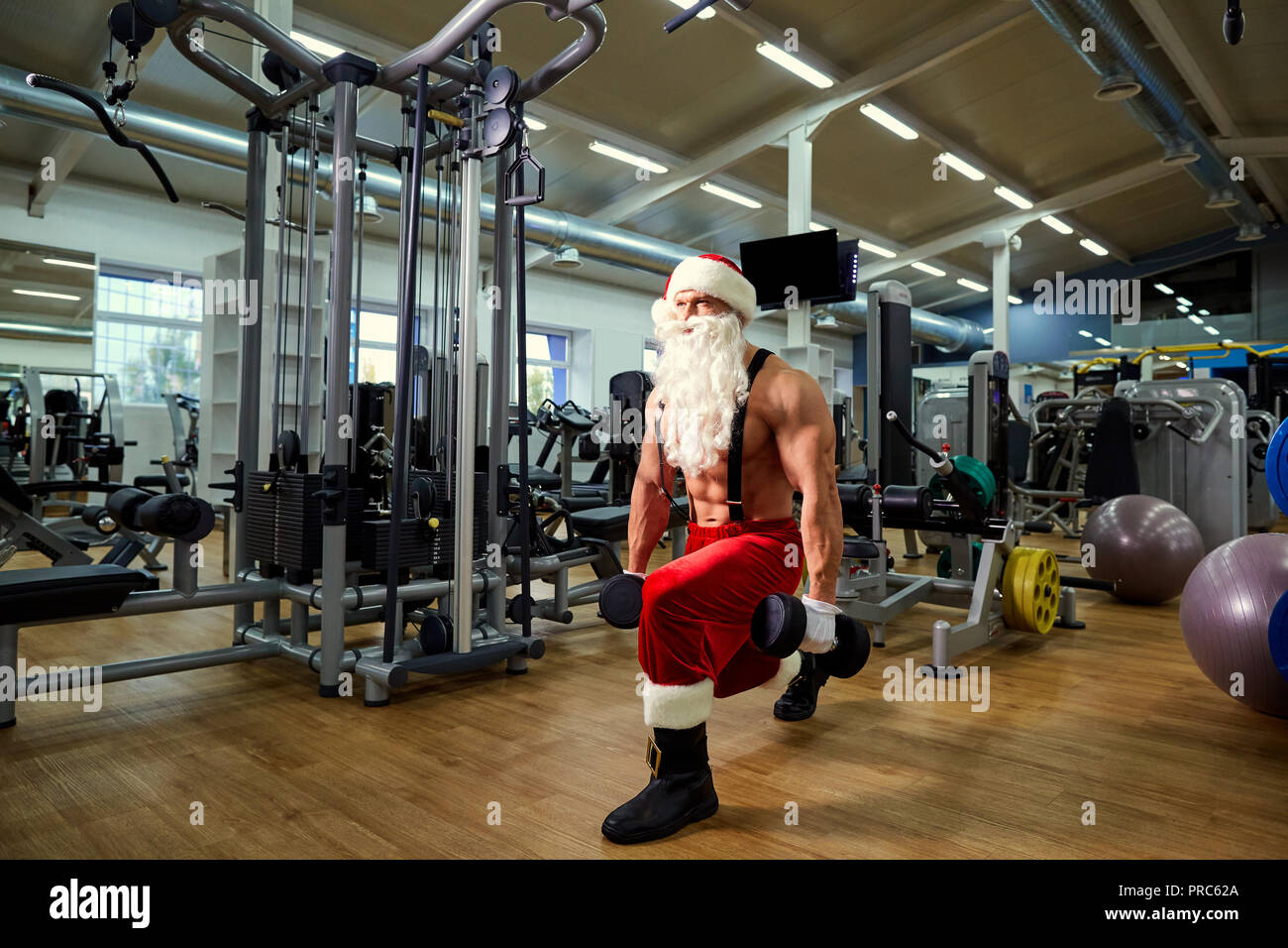 Santa Gym High Resolution Stock Photography and Images - Alamy