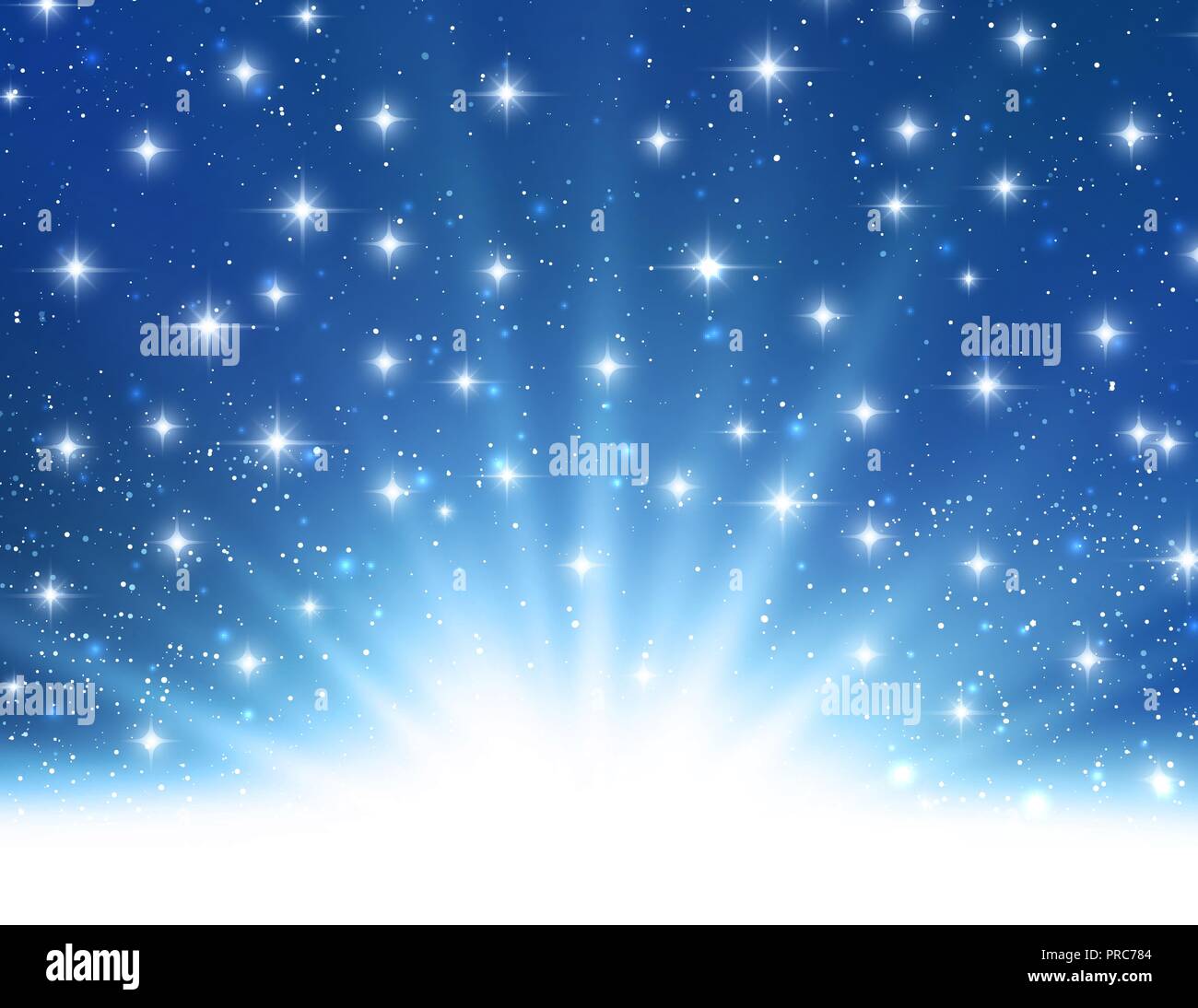 Vector Abstract shiny magic blue light background Stock Vector Image ...