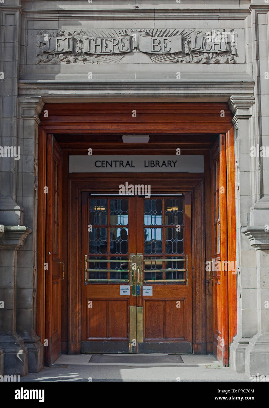 Edinburgh City Library, Edinburgh, Scotland Stock Photo - Alamy