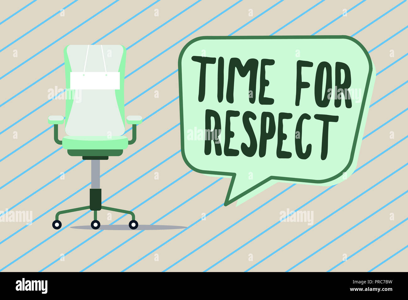Handwriting text writing Time For Respect. Concept meaning when you ...