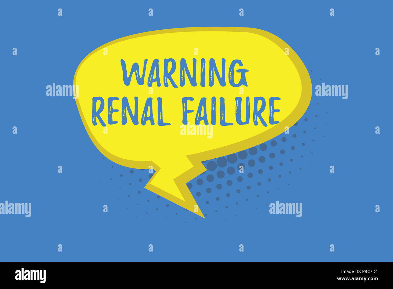 Word writing text Warning Renal Failure. Business concept for stop ... Word writing text Warning Renal Failure. Business concept for stop ...