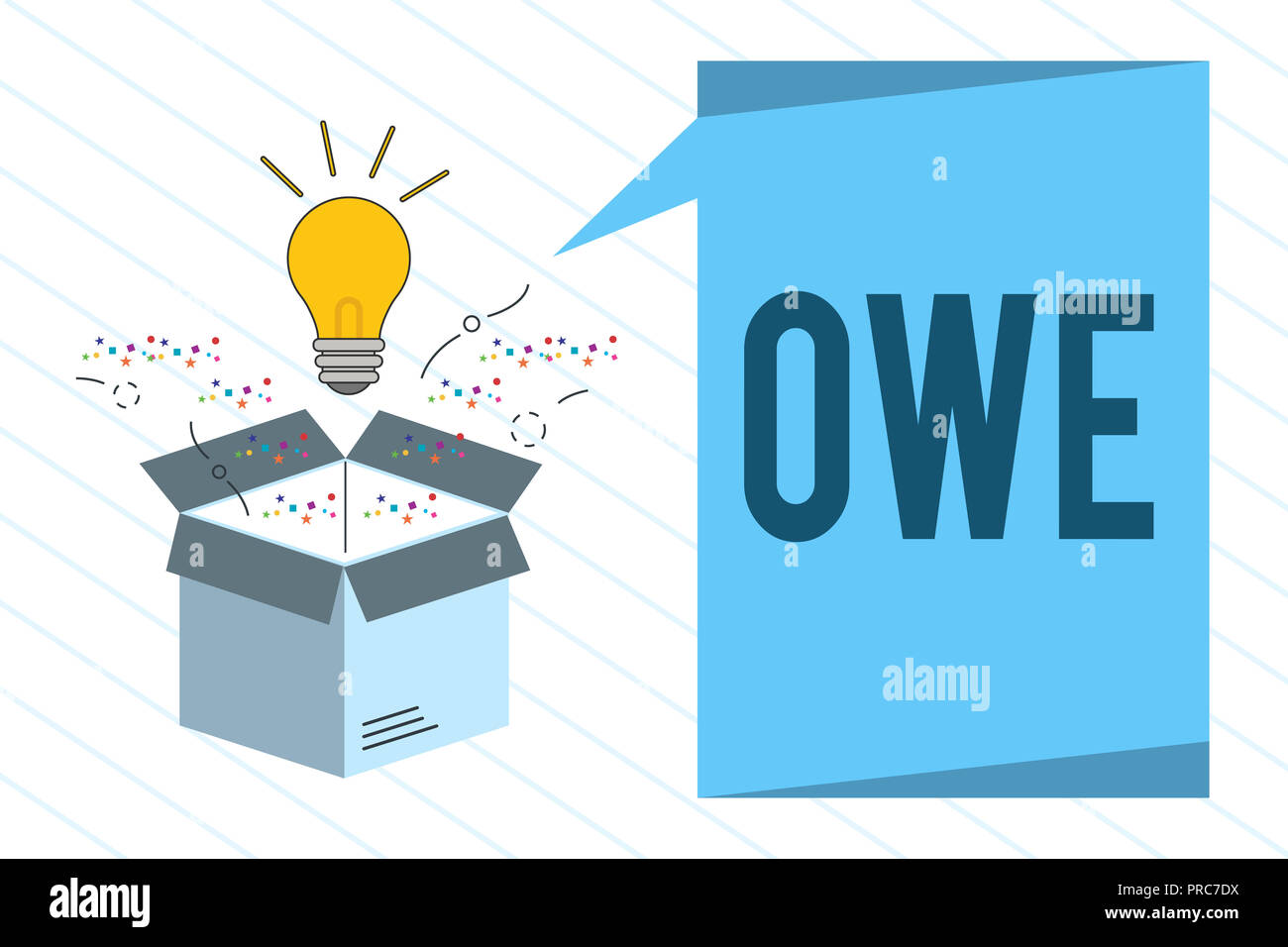 Owing something Cut Out Stock Images & Pictures - Alamy