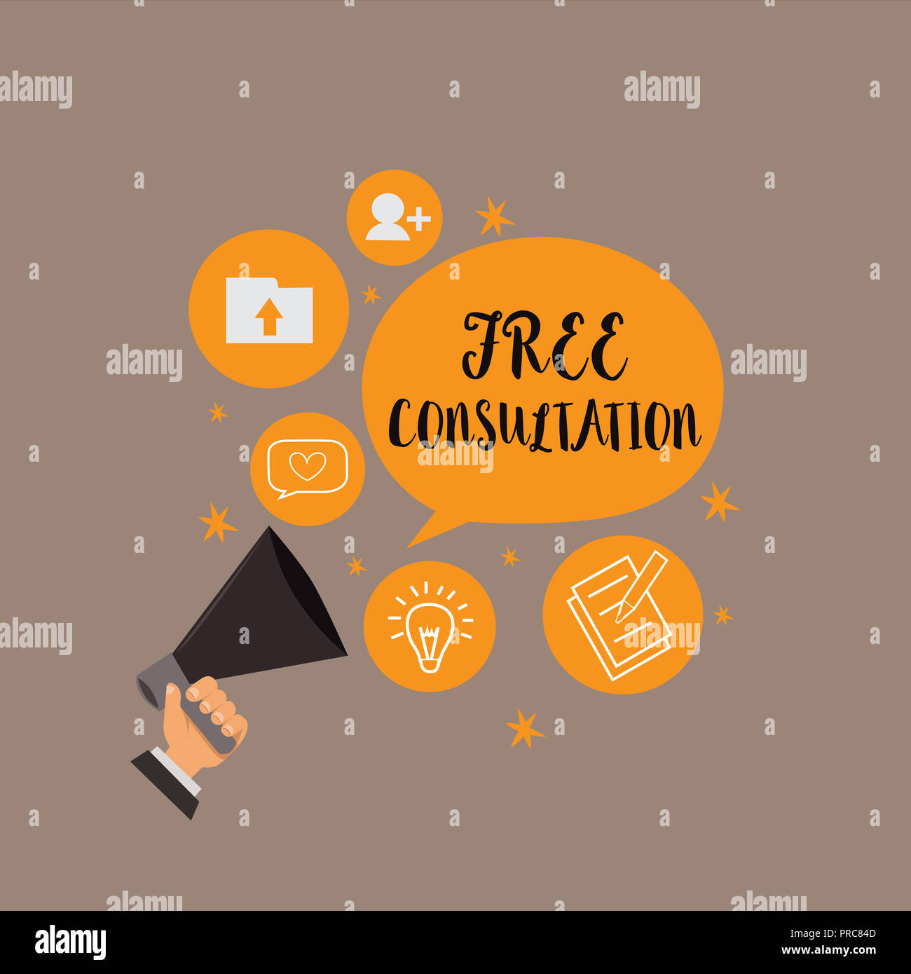 Writing note showing Free Consultation. Business photo showcasing ...