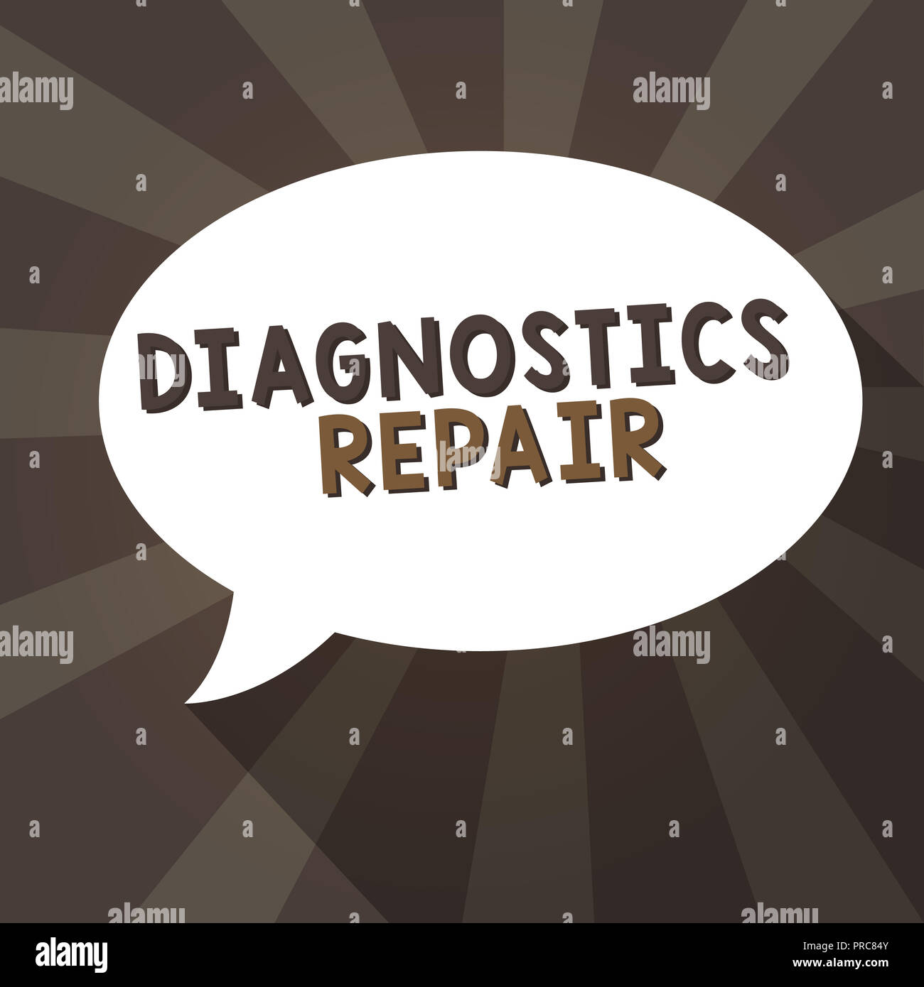 Handwriting text writing Diagnostics Repair. Concept meaning A program ...