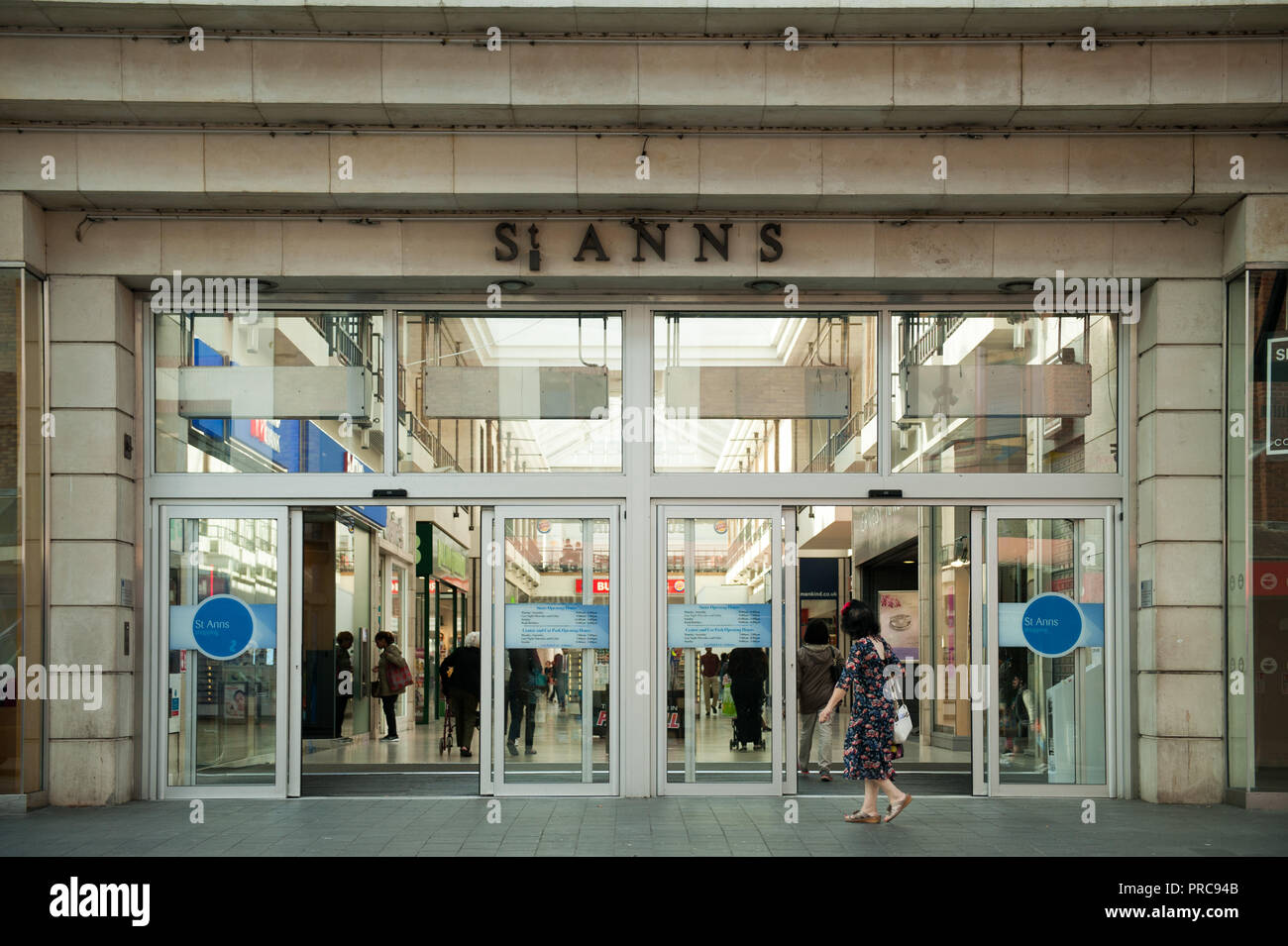 St Ann's shopping centre in Harrow town centre Stock Photo - Alamy
