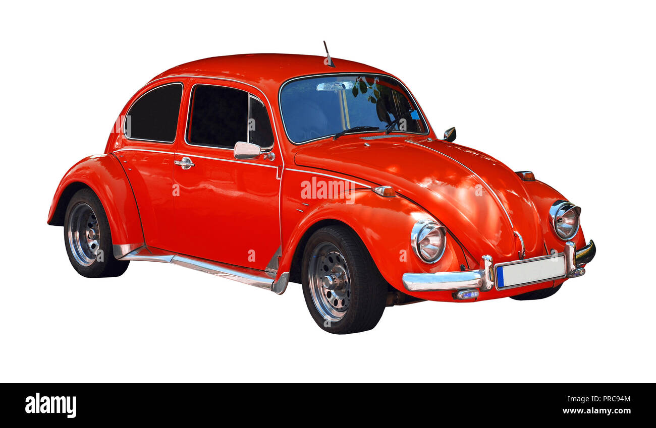 Vintage volkswagen beetle Cut Out Stock Images & Pictures - Alamy
