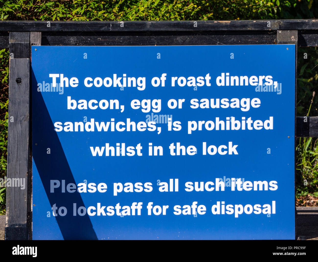 Stealing food sign hi-res stock photography and images - Alamy