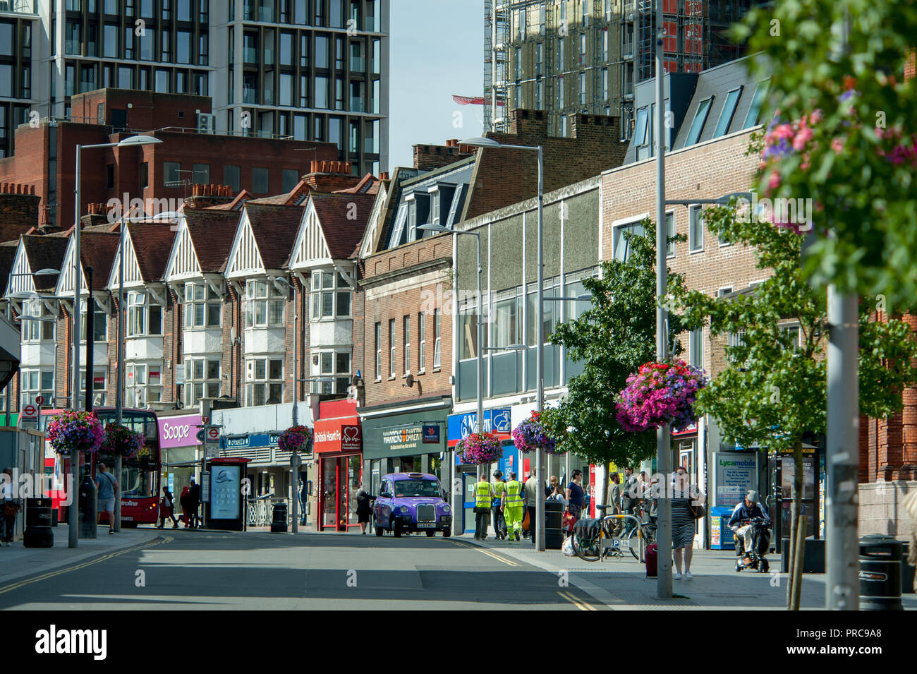 New built devolopment in Harrow town centre, a London borough Stock ...
