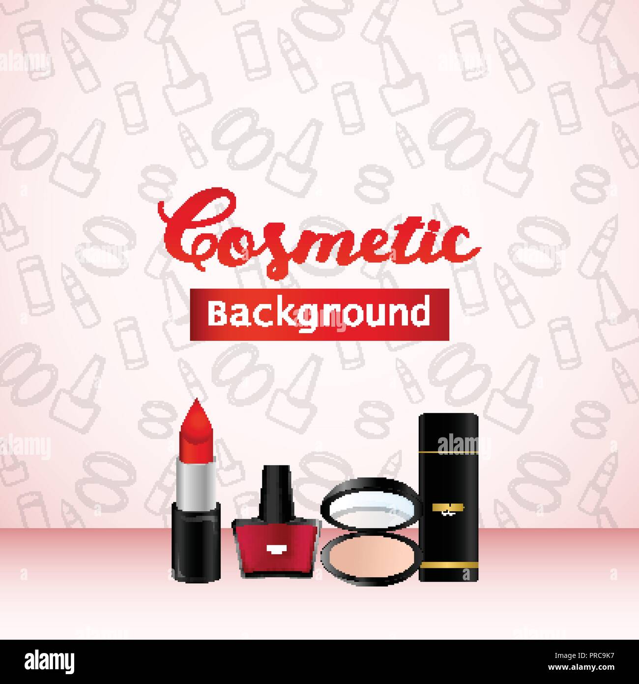 Cosmetic Background, Product Promo Advertising Banner Design Stock ...