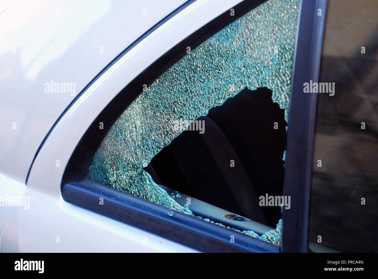 Broken car window hi-res stock photography and images - Alamy
