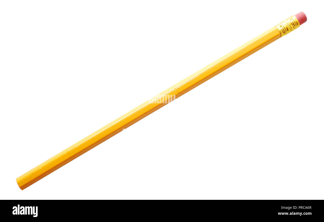 unsharpened penci isolated on white Stock Photo - Alamy