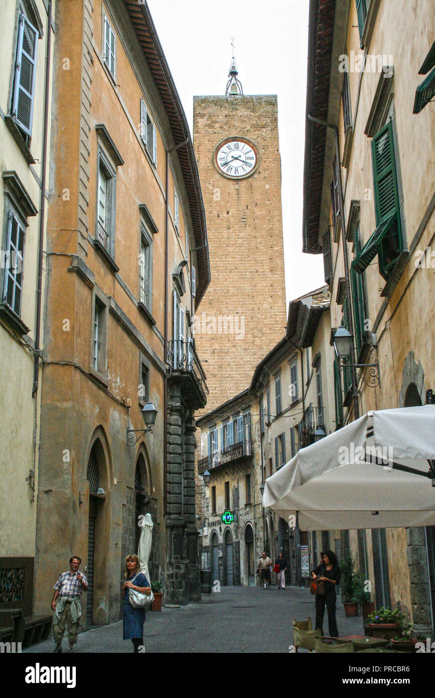Orvieto clock tower hi-res stock photography and images - Alamy