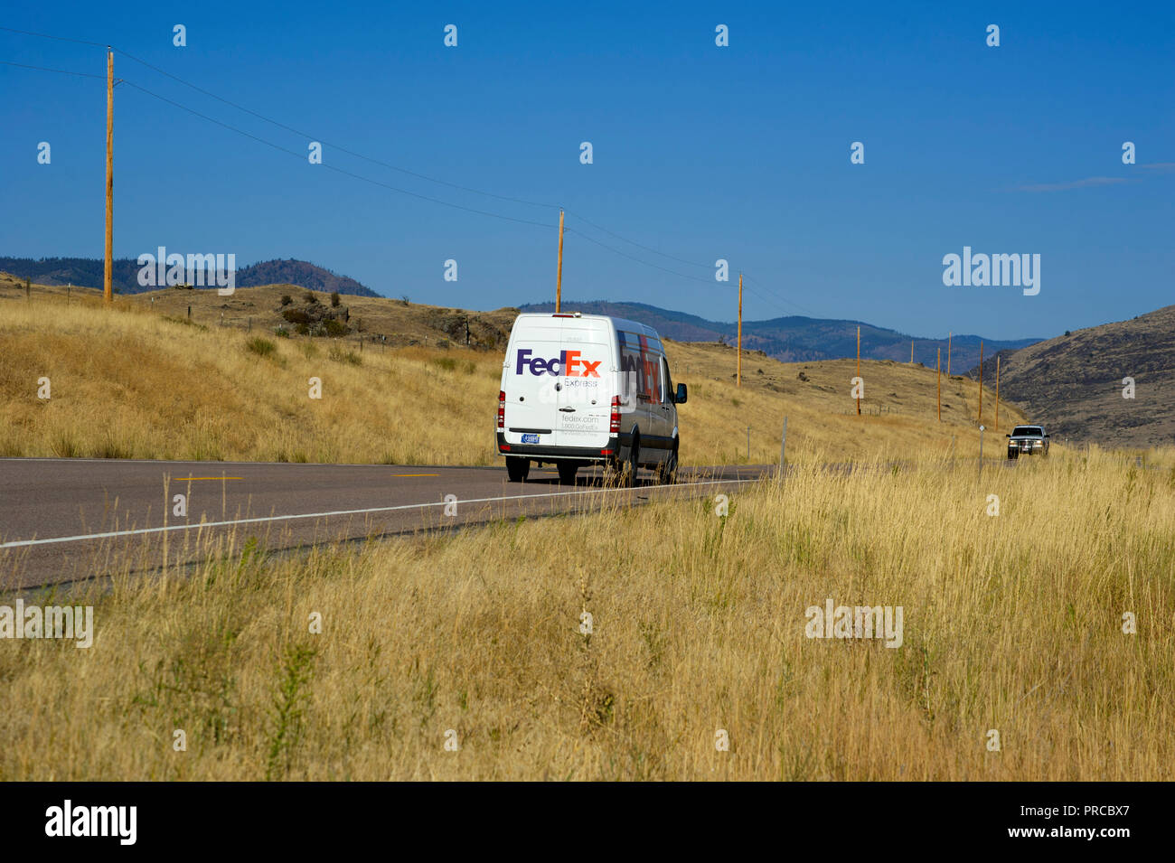 Fedex van hi-res stock photography and images - Alamy