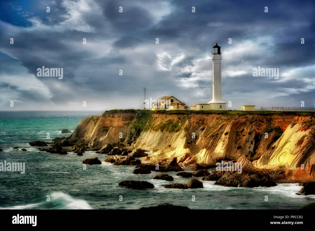 Northern california lighthouses hi-res stock photography and images - Alamy