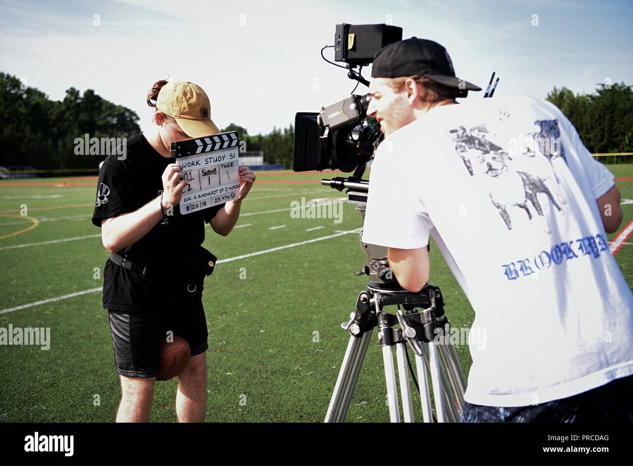 Football behind the scenes hi-res stock photography and images - Alamy