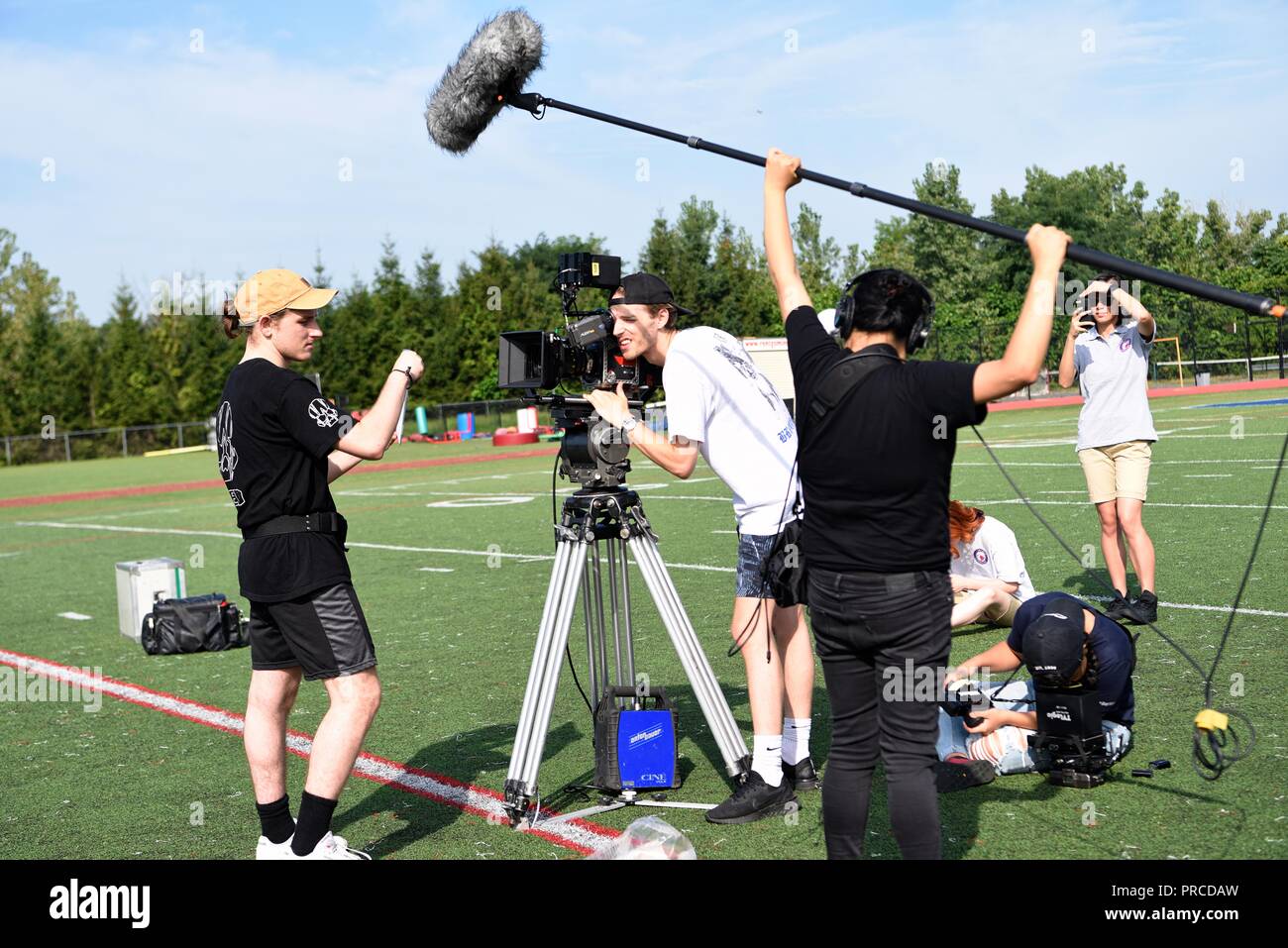 Football behind the scenes hi-res stock photography and images - Alamy