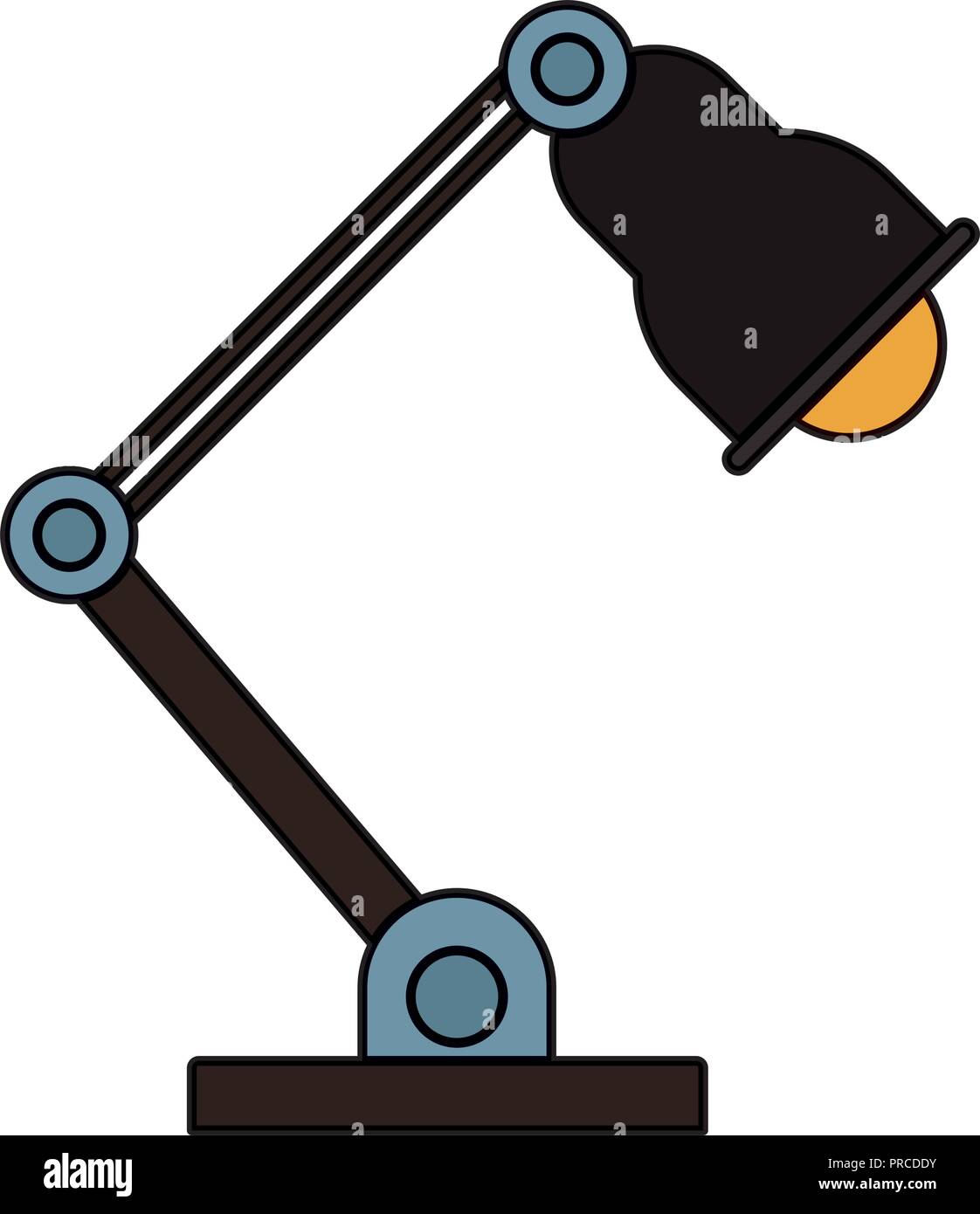 Desk light isolated Stock Vector Image & Art - Alamy