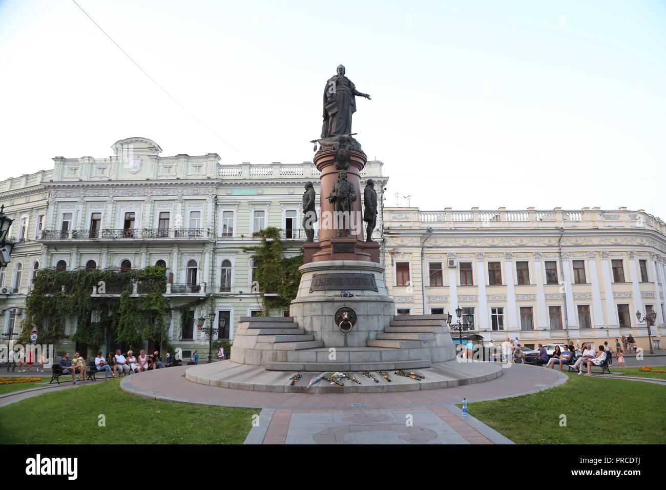 Catherine the great statue odessa hi-res stock photography and images ...