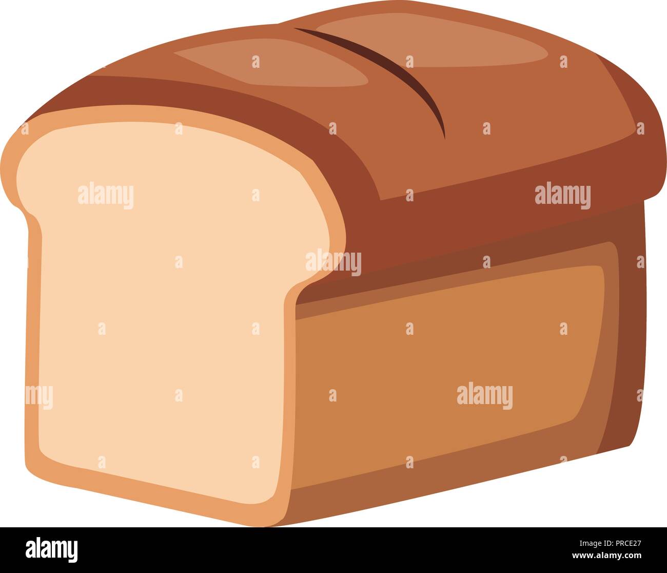 Fresh homemade crispy french Stock Vector Images - Alamy