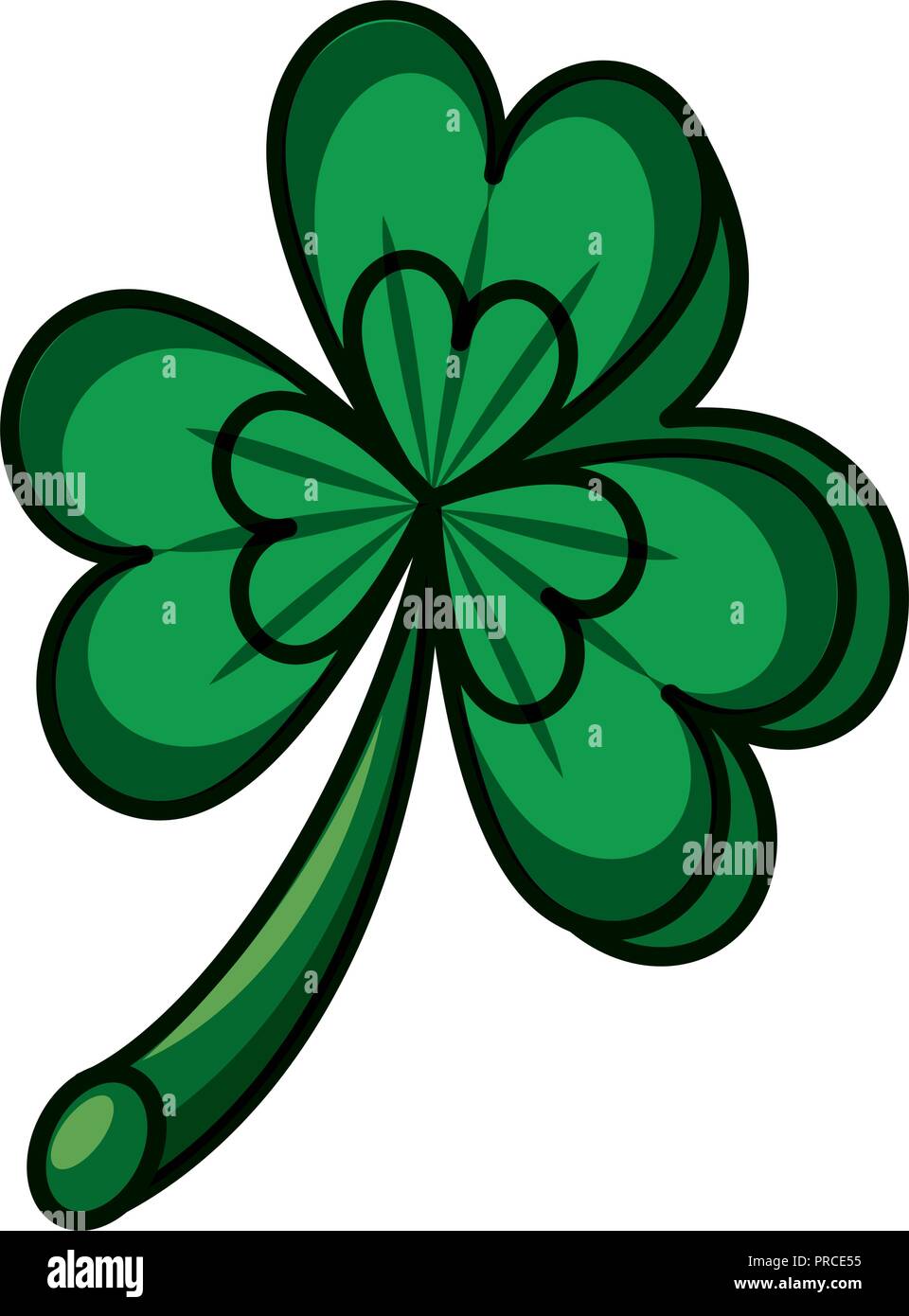 Clover irish symbol Stock Vector Image & Art - Alamy