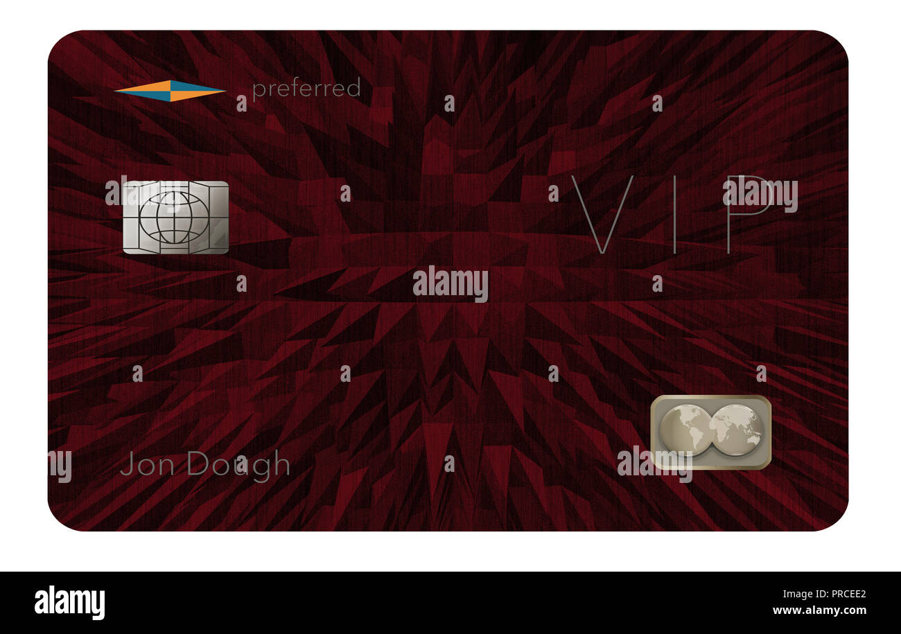Here is a VIP or preferred customer credit card. It is a generic ...